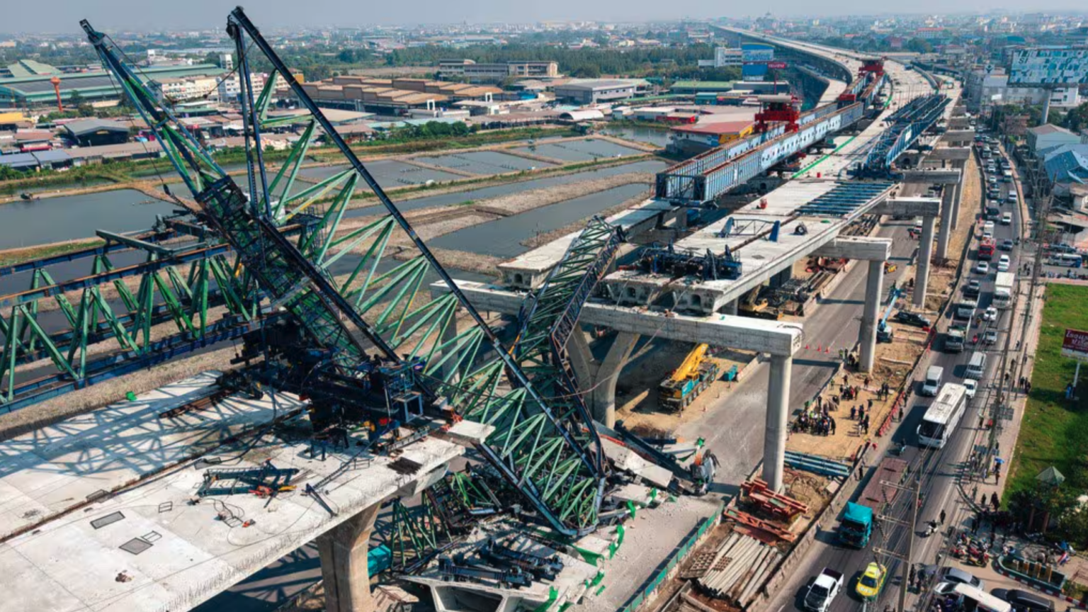 Second Disaster in 24 Hours: Fatal Accident at Bangkok Elevated Road ...