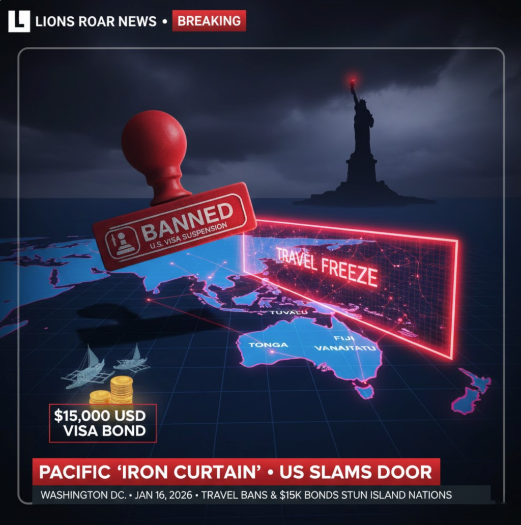Pacific “Iron Curtain”: US Slams Door on Island Nations with Bans and ...